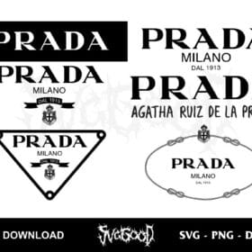 Prada Drip Logo SVG - SVGGOOD