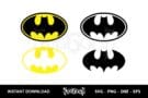 Batman Logo SVG Layered - SVGGOOD