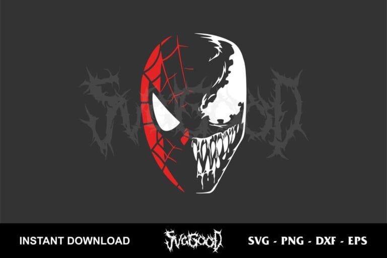 Spiderman Venom Cutting File - SVGGOOD