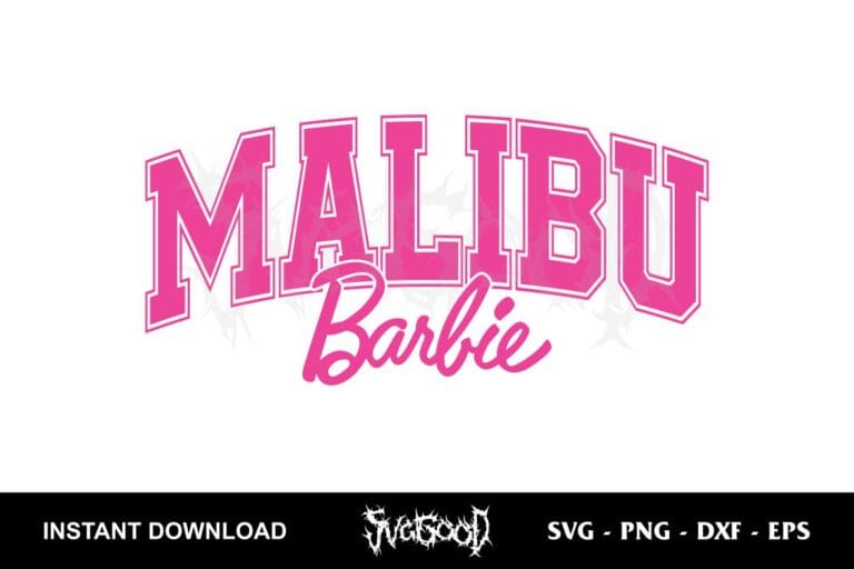 Malibu Barbie SVG - SVGGOOD