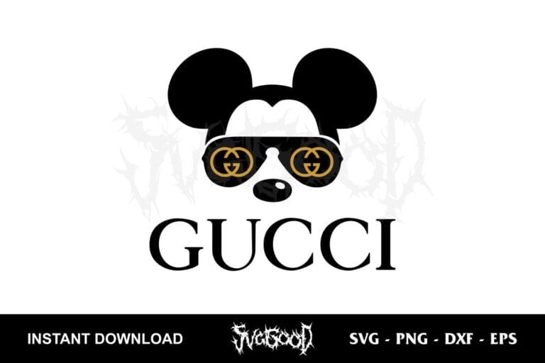 Mickey Gucci SVG - SVGGOOD