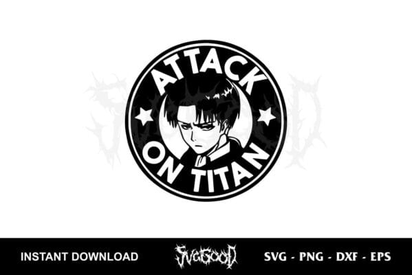 Attack On Titan Starbucks Coffee SVG - SVGGOOD Attack On Titan Starbucks Coffee SVG - SVGGOOD