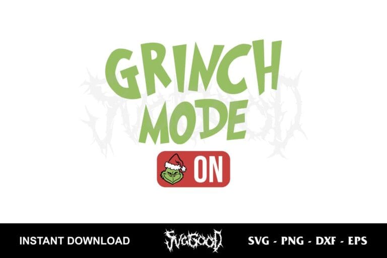 Christmas Grinch Middle Finger SVG - SVGGOOD