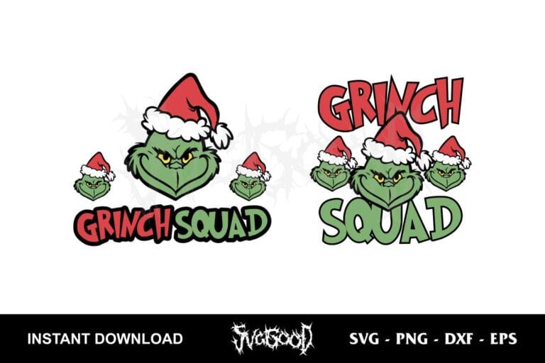Grinch Squad SVG - SVGGOOD