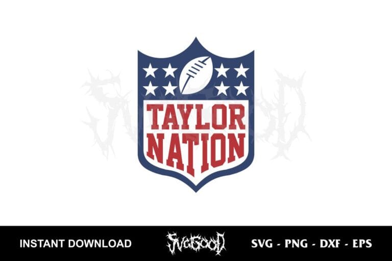 Taylor Nation Football SVG - SVGGOOD