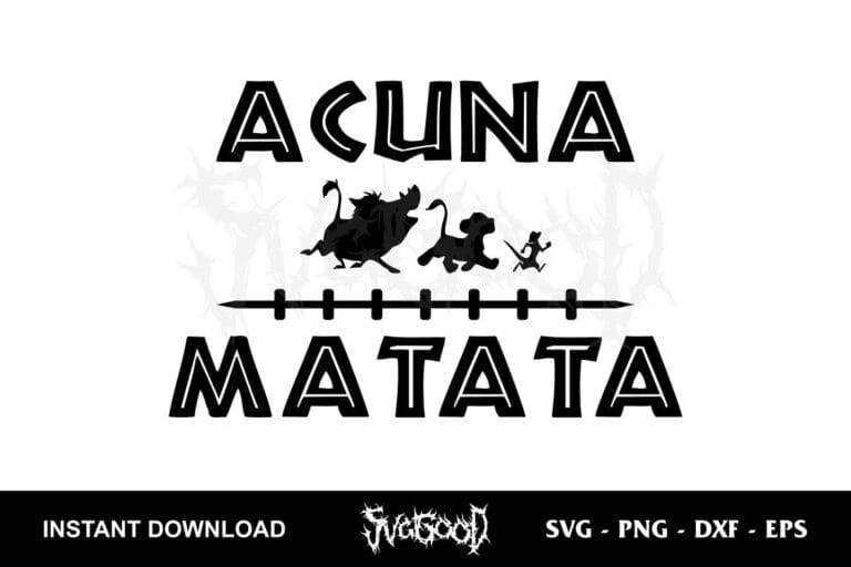 Acuna Matata SVG - SVGGOOD