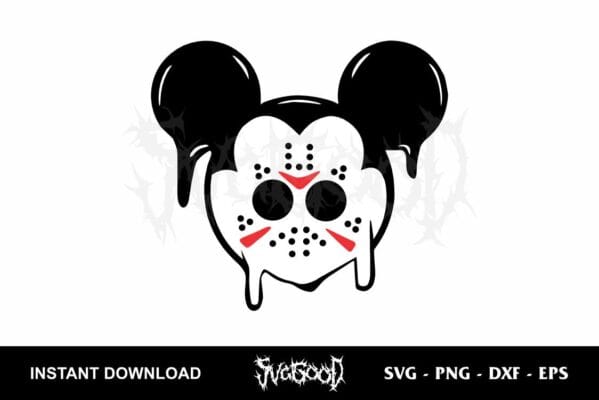Mickey Jason Mask SVG Cricut - SVGGOOD