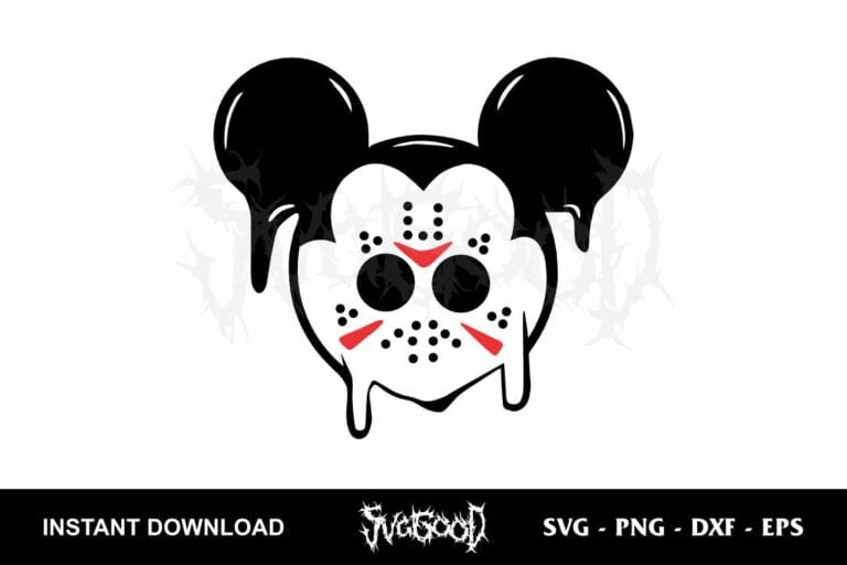 Mickey Jason Mask SVG Cricut - SVGGOOD