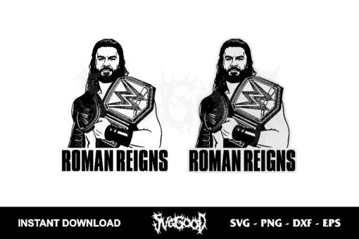 WWE Roman Reigns SVG Vector - SVGGOOD